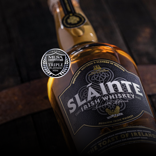 Sláinte Irish Whiskey – Irish Whiskey, Distilled, Matured and Bottled